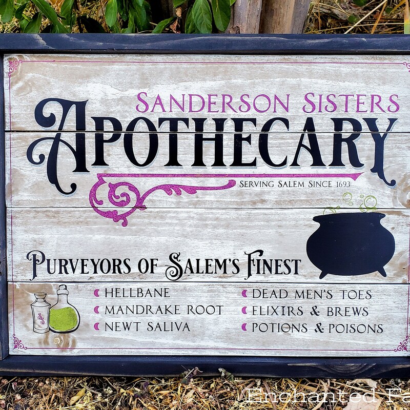 Rose Apothecary Sign - Etsy