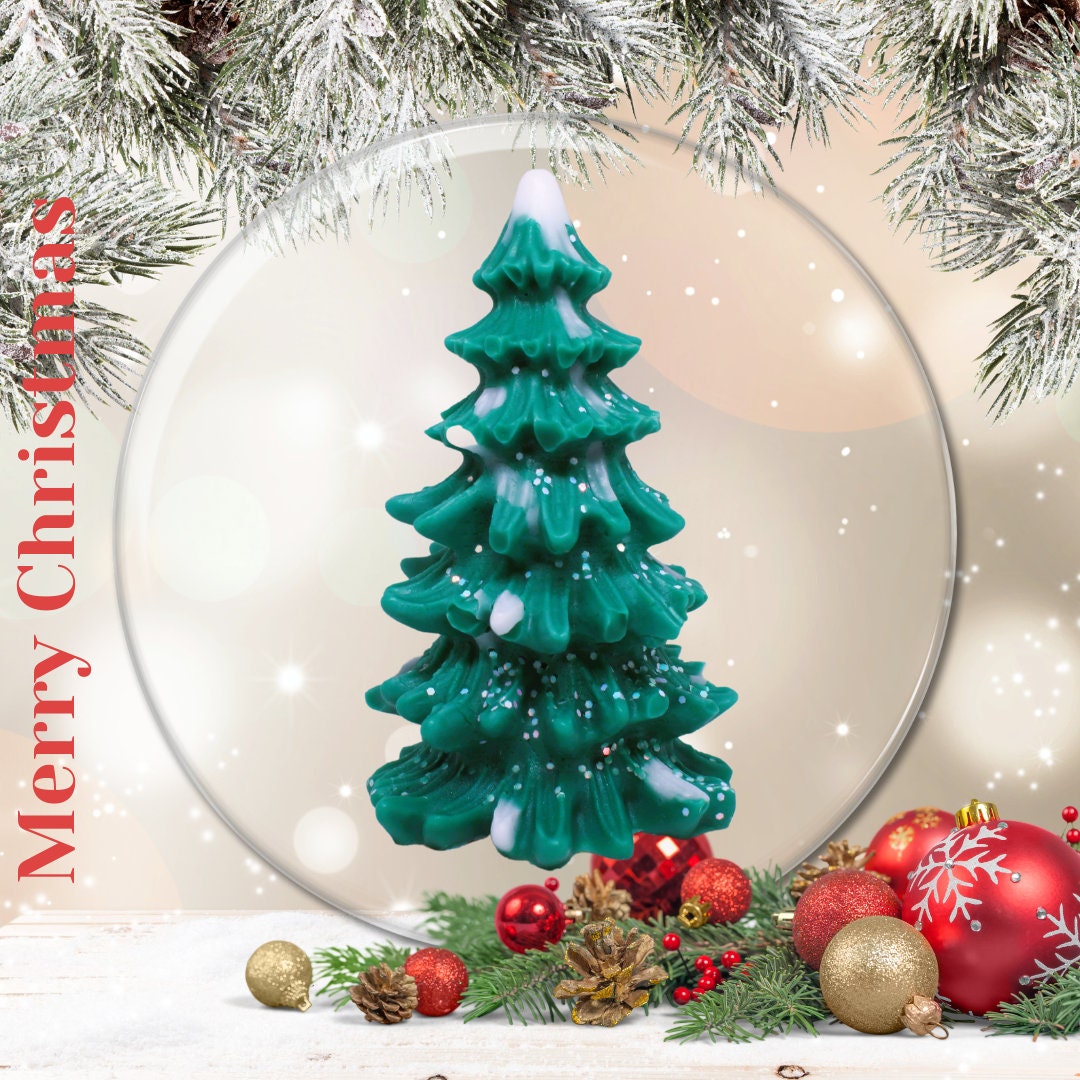Highly Scented Christmas Wax Melts Large 3d Xmas Tree Etsy