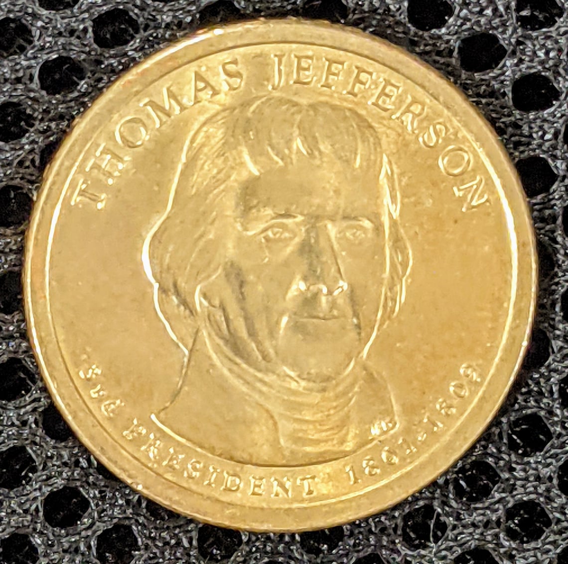 THOMAS JEFFERSON 1 dollar coin 1801-1809 | Etsy