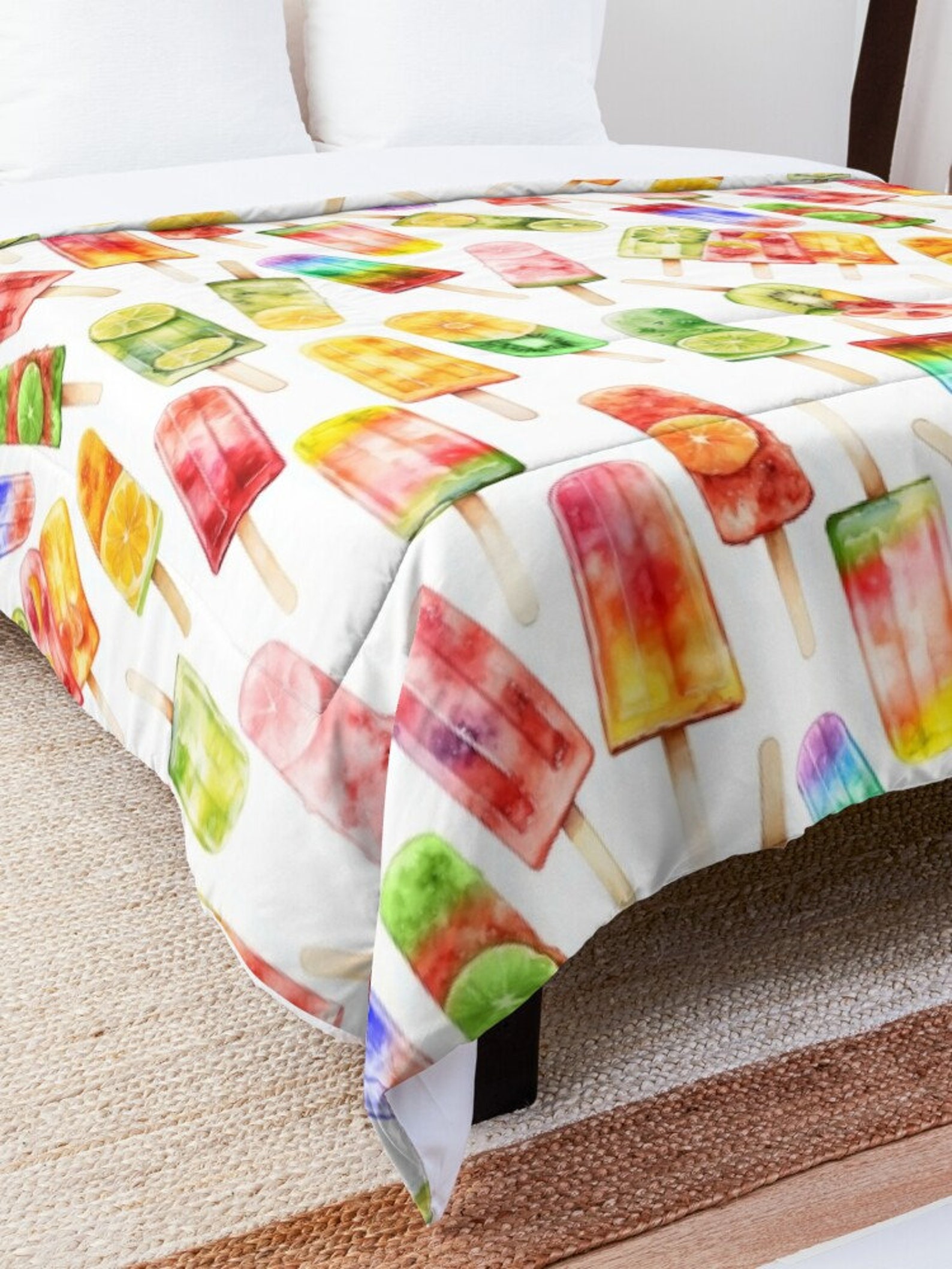 Popsicle Clipart, Ice Cream Clipart, Watercolor Clipart PNG Bundle ...