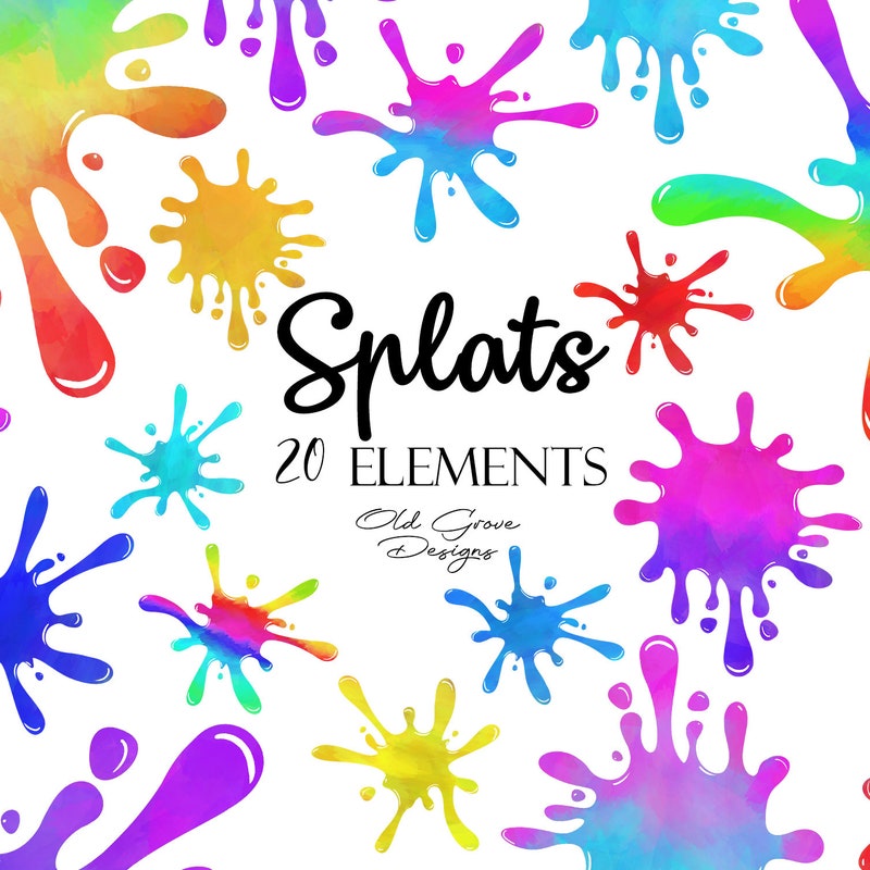 Splatters - Etsy
