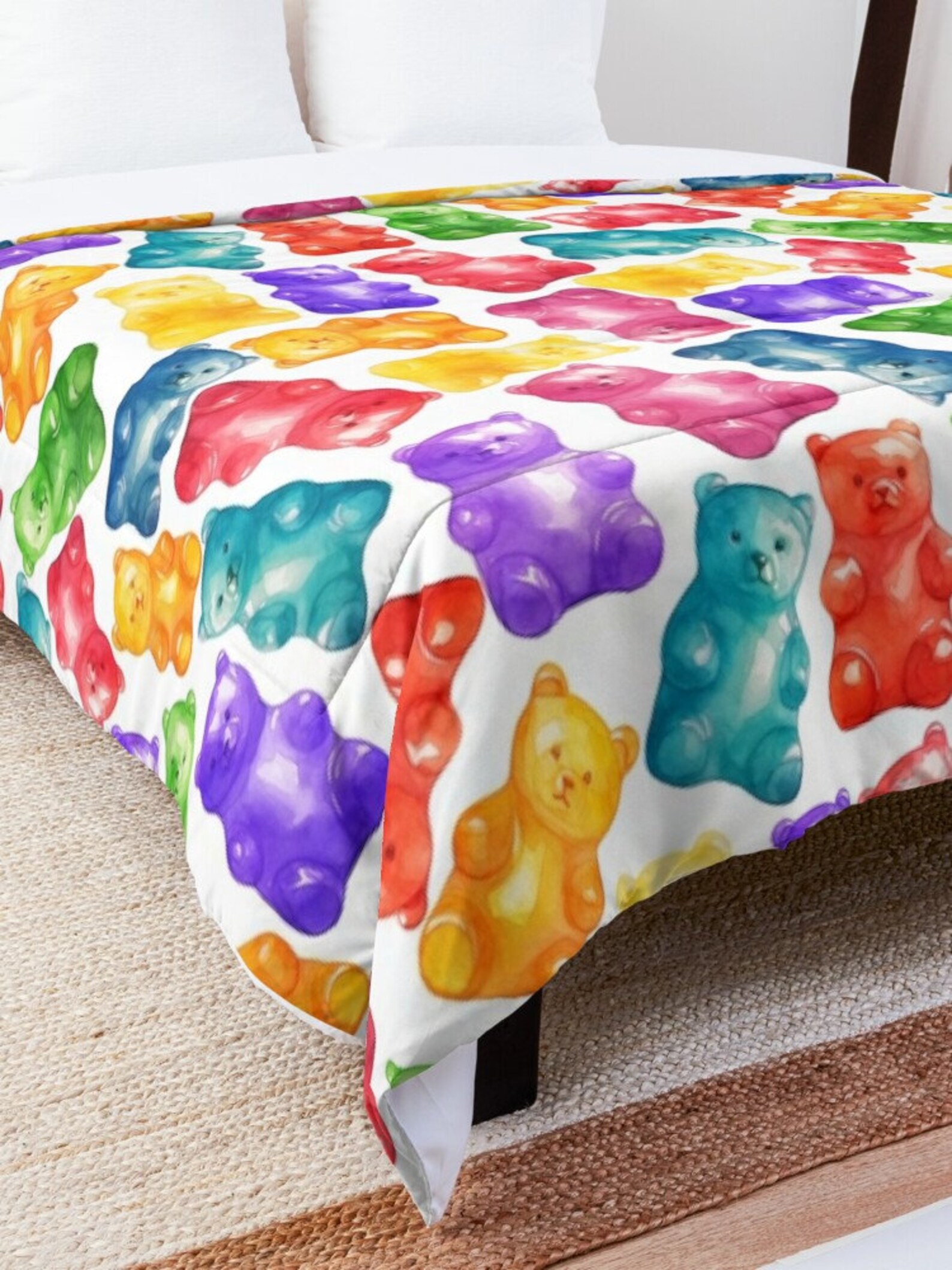 Gummy Bears Clipart, Candy Clipart, Watercolor Clipart PNG Bundle ...