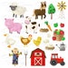 Farm Clipart Download, Farm Animals Clipart, Farm Life Clipart, Barn ...