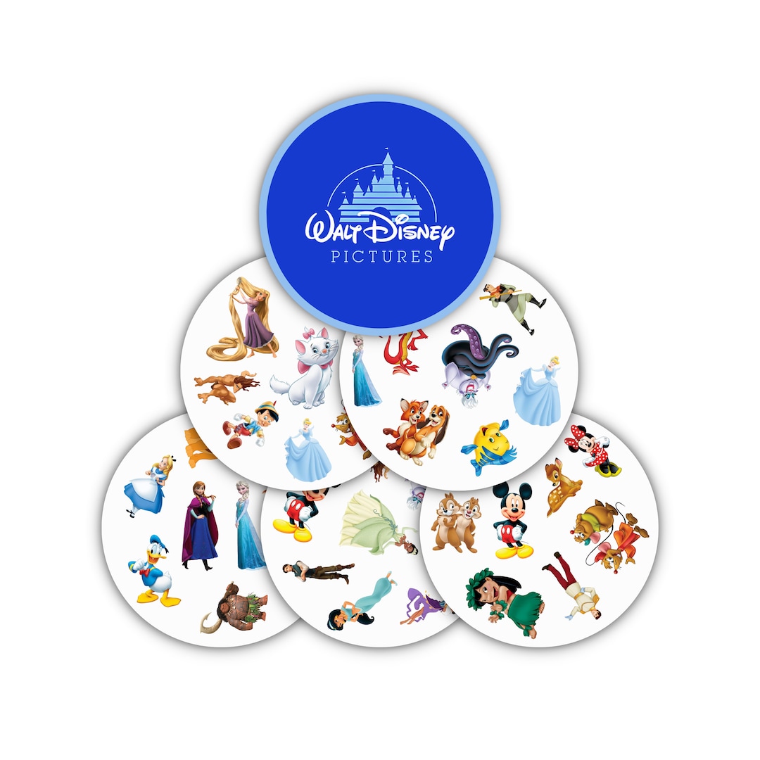 Magic Spot It / Dobble Card Game (PRINTABLE Pdf File - 57 Cards) - Etsy