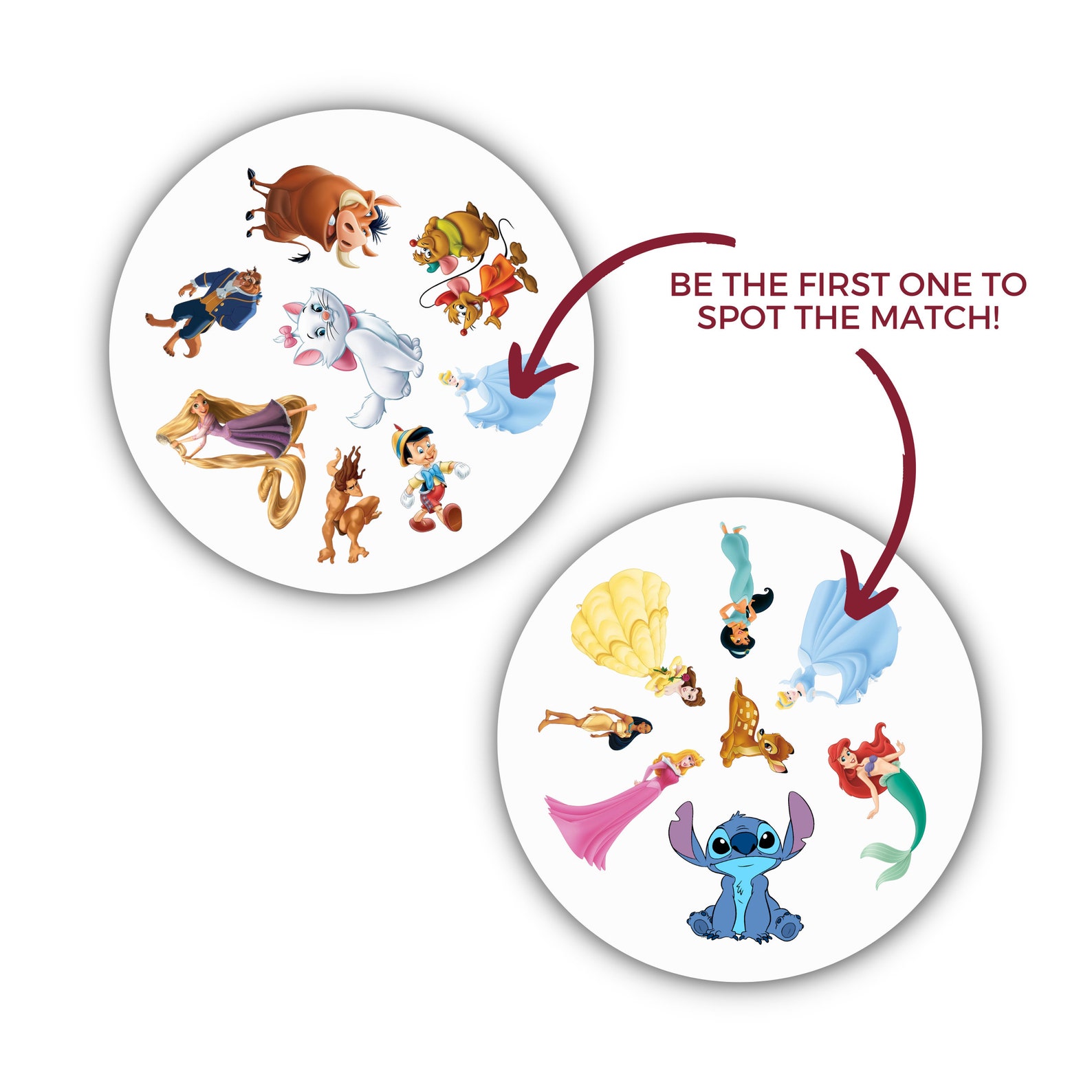 Magic Spot It / Dobble Card Game (PRINTABLE Pdf File - 57 Cards) - Etsy