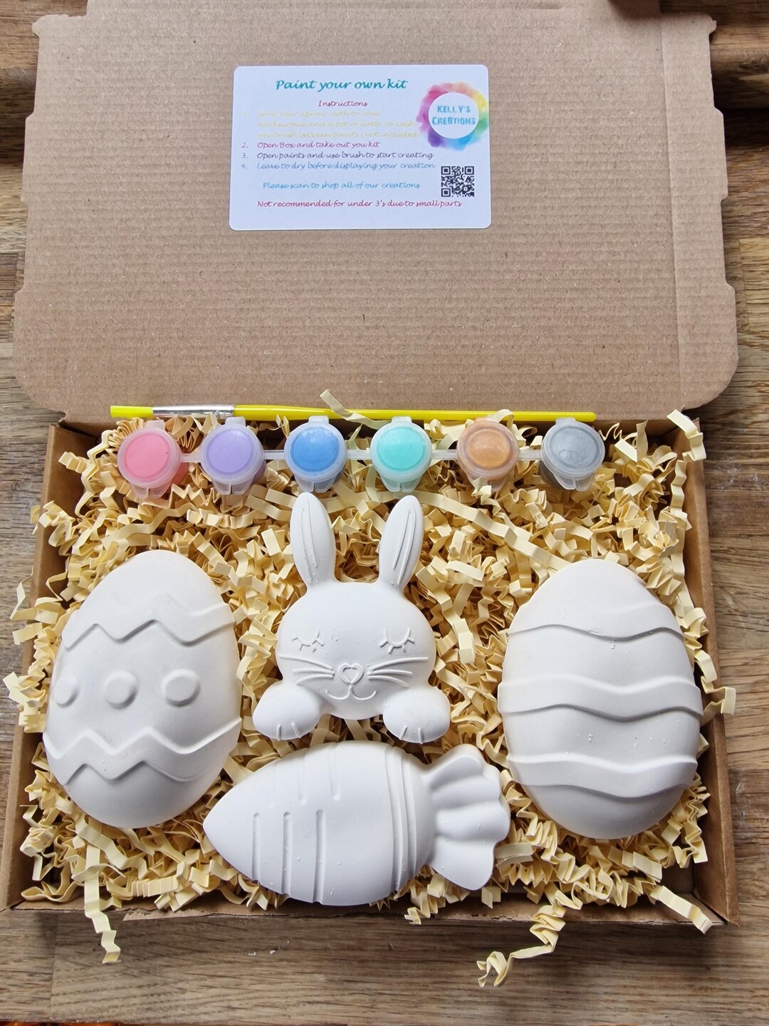 Paint Your Own Easter Set. Paint Your Own Easter Craft Kit, Easter Gift ...