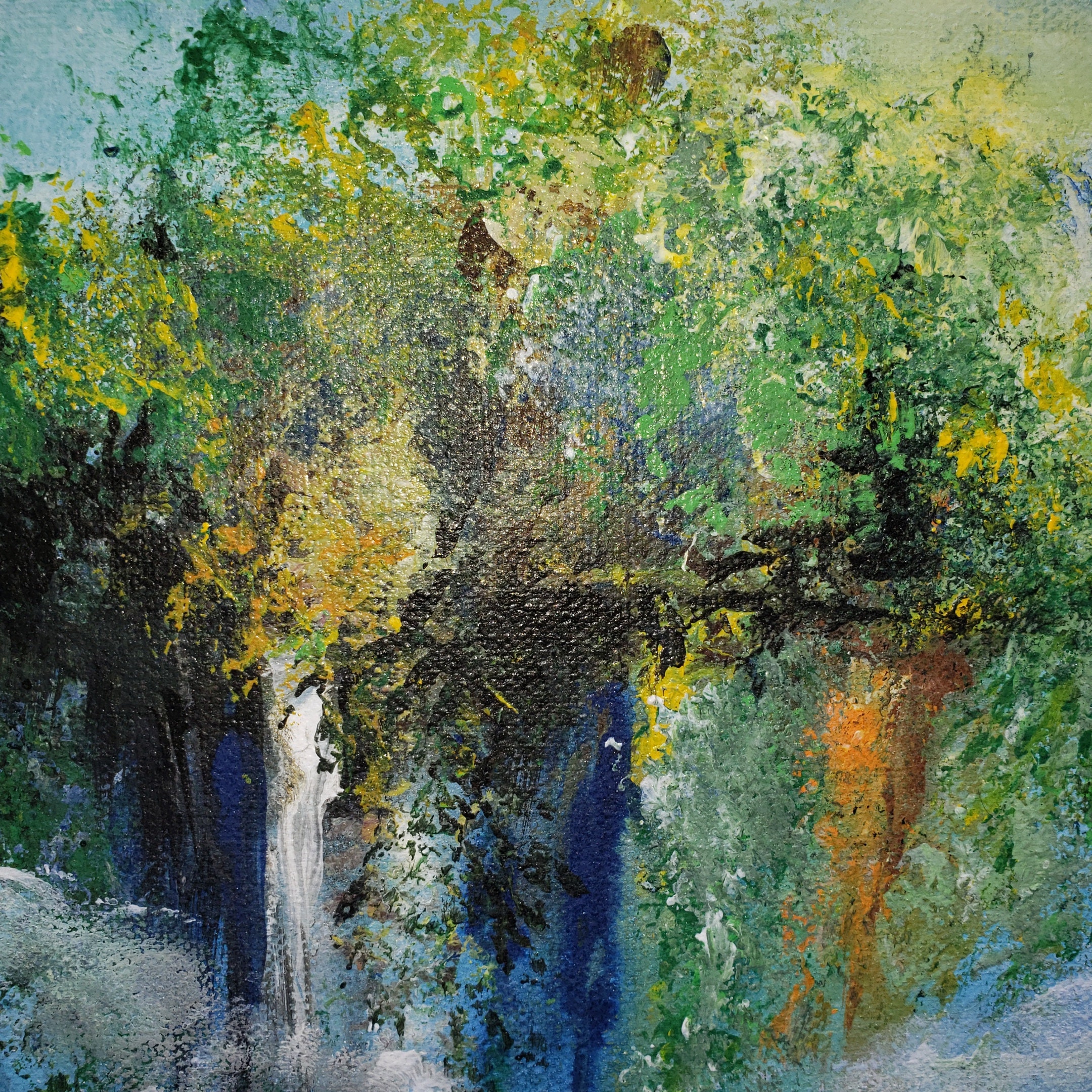 Avatar Mountains Acrylic Painting - Etsy