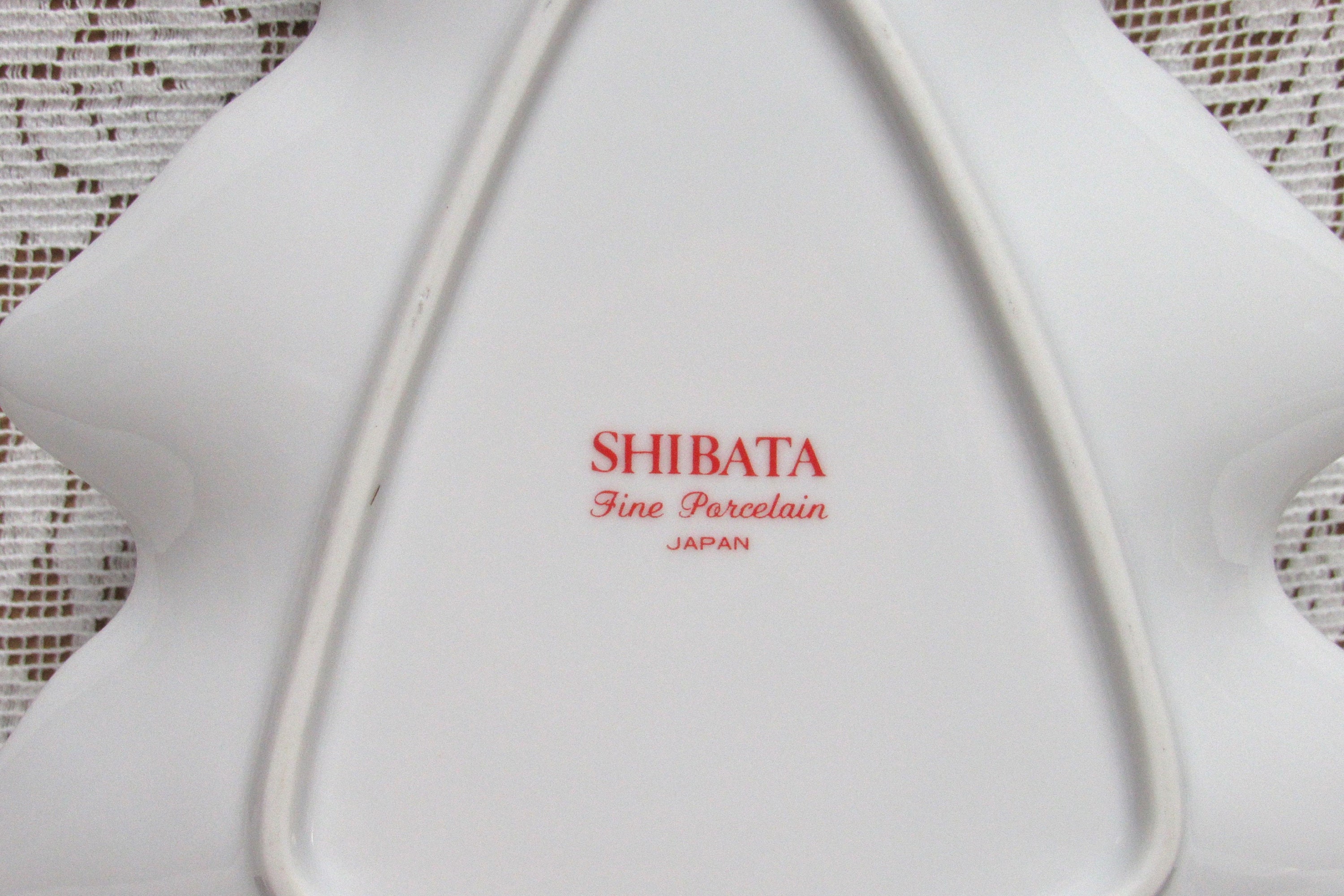 Vintage SHIBATA Christmas Tree Porcelain Dish MADE in JAPAN - Etsy