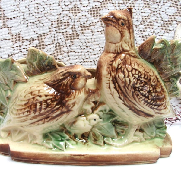 Mccoy Bird Pottery Planters - Etsy