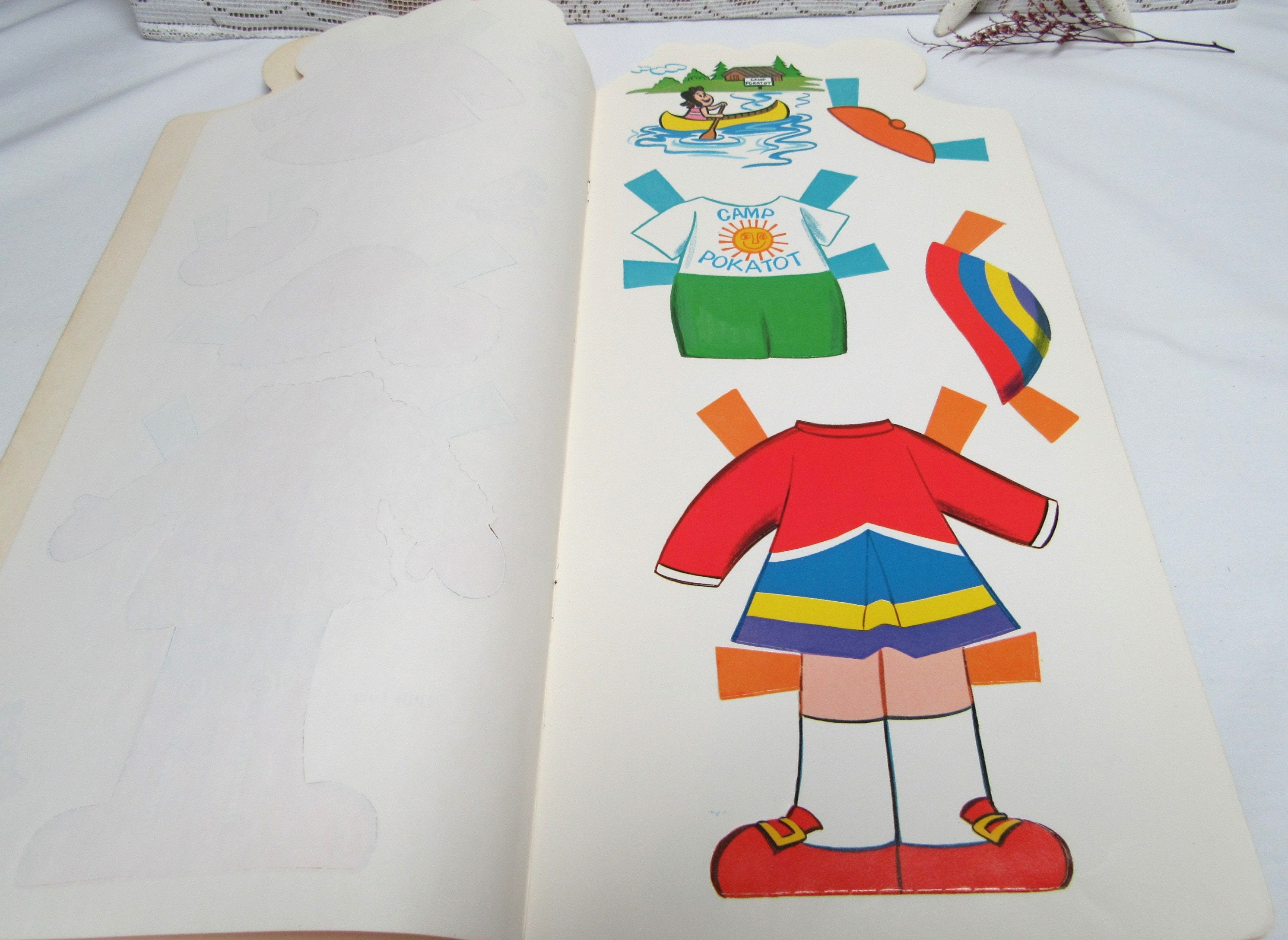 Vintage MARGE'S LITTLE LULU Paper Doll Book Uncut 1970 Whitman Paper ...