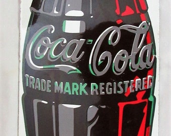 Large Coke Sign - Etsy
