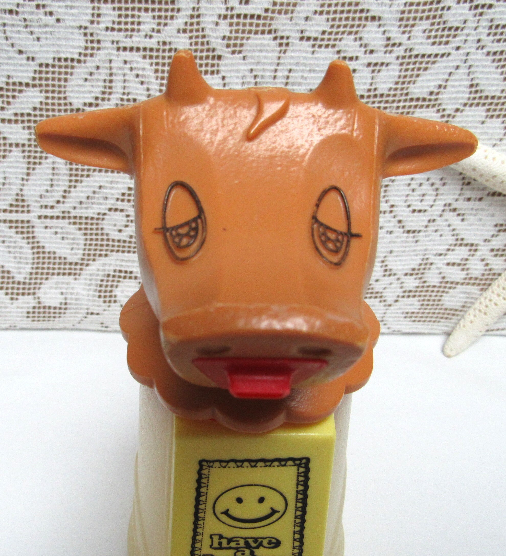 Cute Vintage MOO COW CREAMER Whirley Industries Have A Nice Day 1970s ...