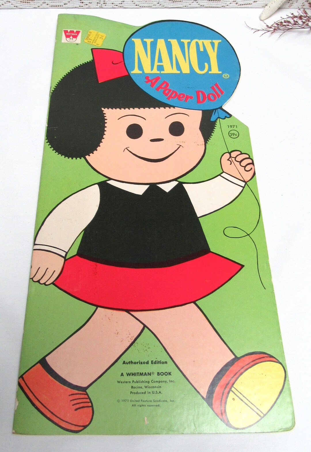 Vintage NANCY RITZ Paper Doll Book Uncut 1971 Whitman Paper Dolls ...