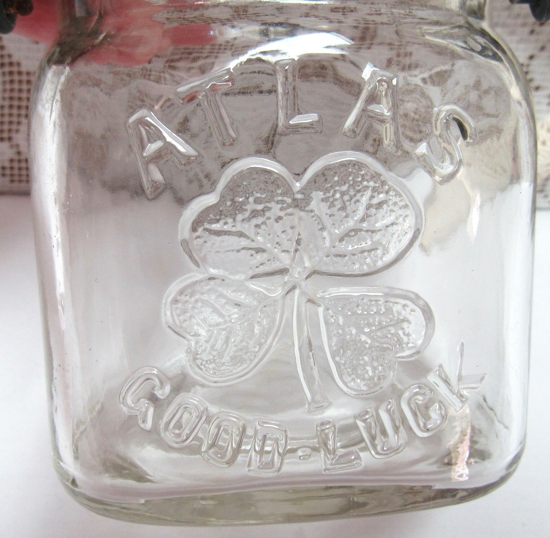 Atlas Good Luck Jar