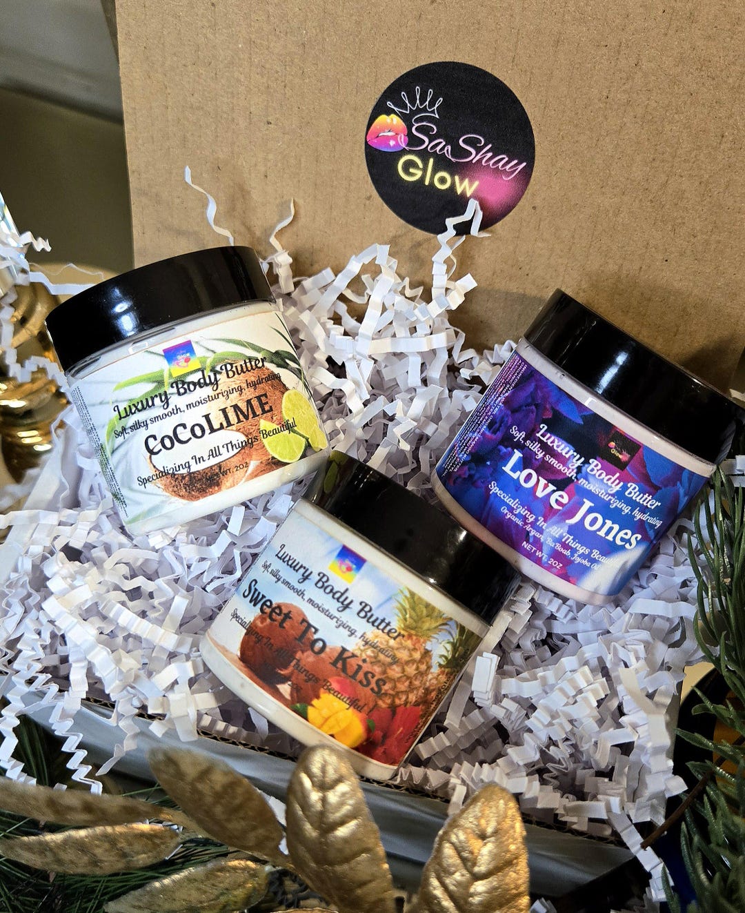 Luxury Body Butter Trio Gift Set | Lotion Body Butter | Moisturizing ...