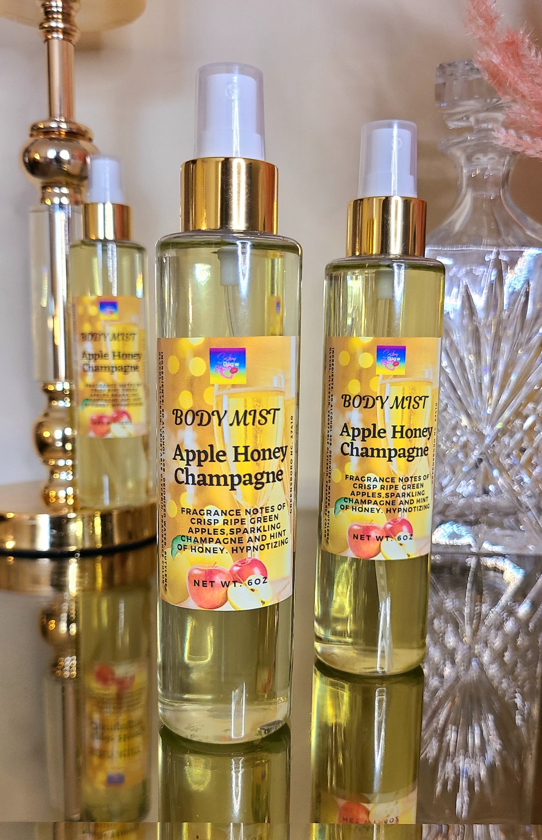 Apple Honey Champagne Body Spray, Fragrance Spray, Body Mist, Sashay ...