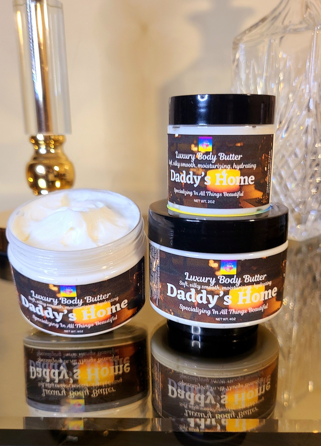 Daddy's Home Luxury Body Butter | Unisex Lotion | Body Butter for Men ...