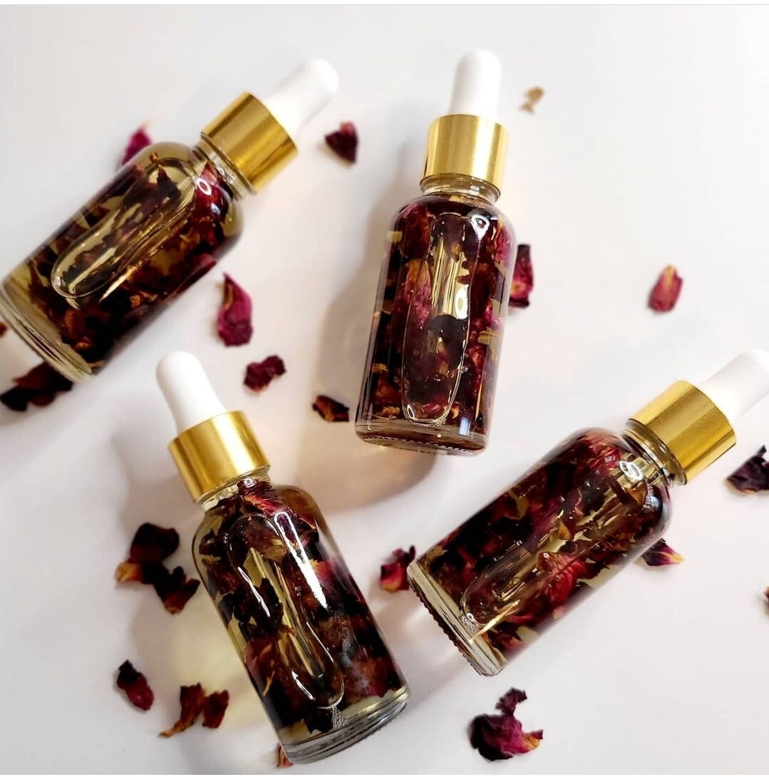 Organic Rose Oil Rose Oil for Glowing and Moisturizing Skin | Etsy
