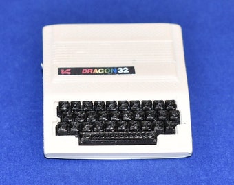 Dragon 32 - 3D Shelf Display/fridge Magnet - Retro 80s 8bit Video Games ...