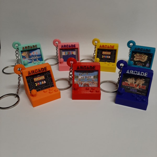 Arcade Keychain - Etsy