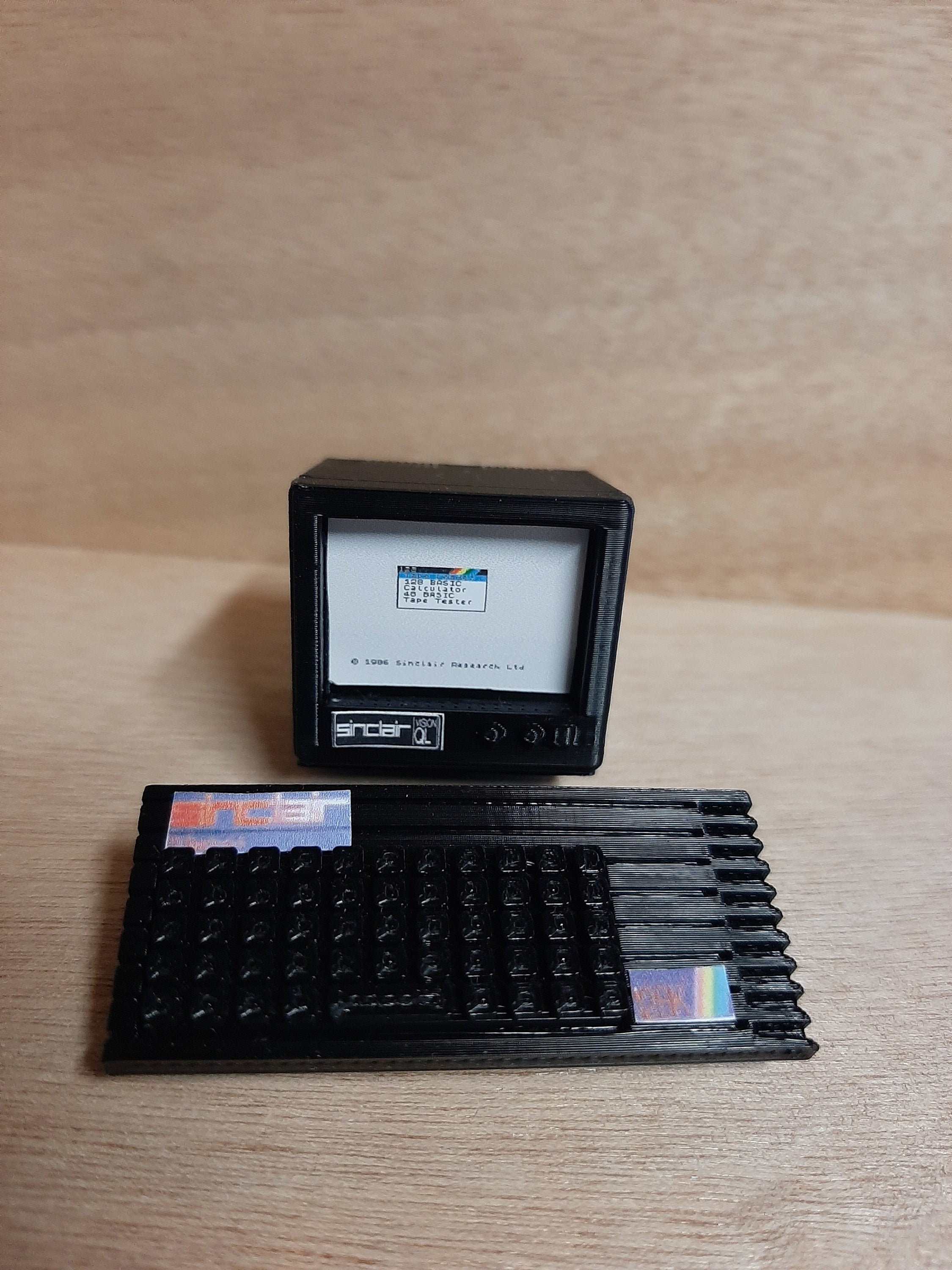 SINCLAIR SPECTRUM 128/retro/computer/sinclair/miniature - Etsy