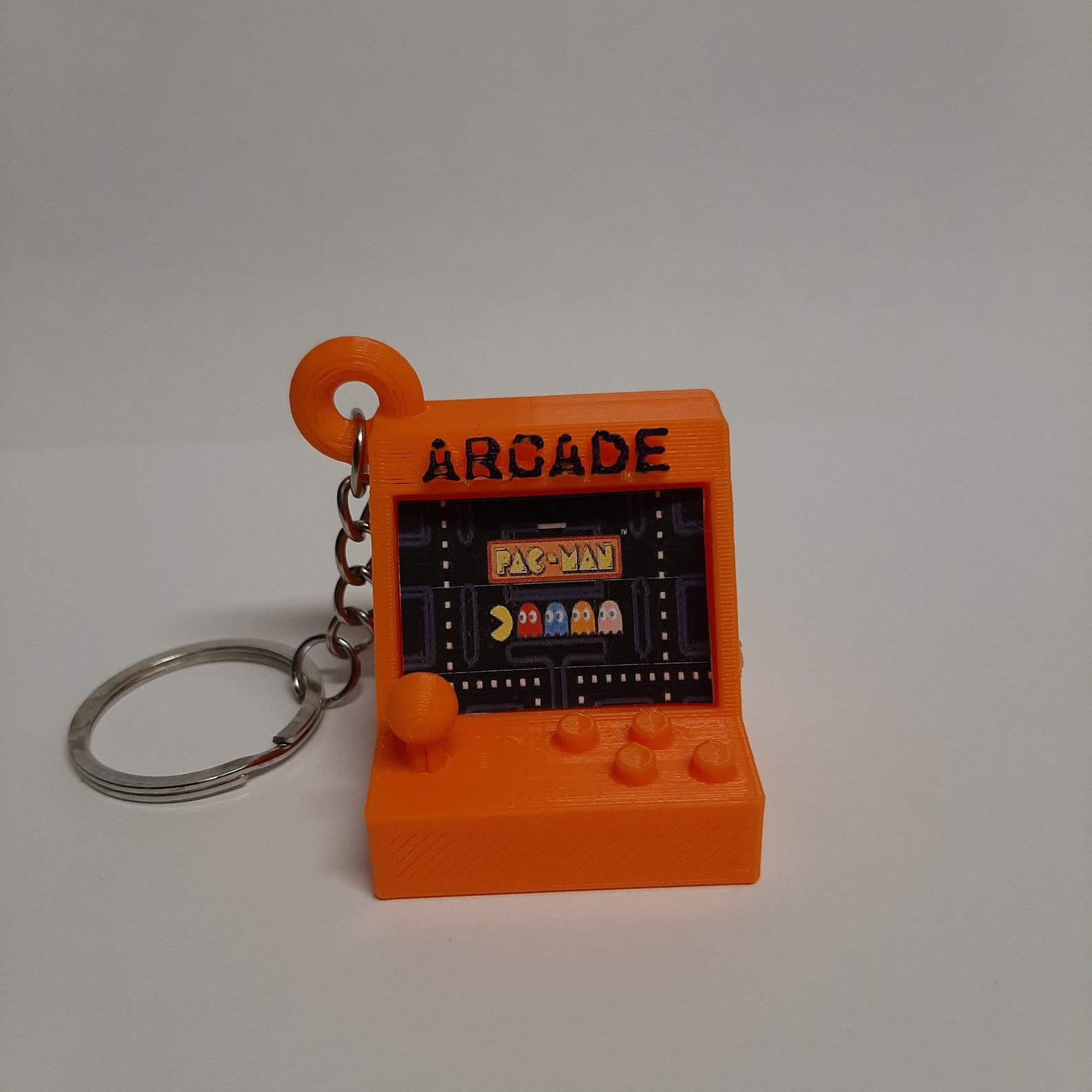 Keychain Arcade Machine 80's/arcade/keychain/miniature - Etsy