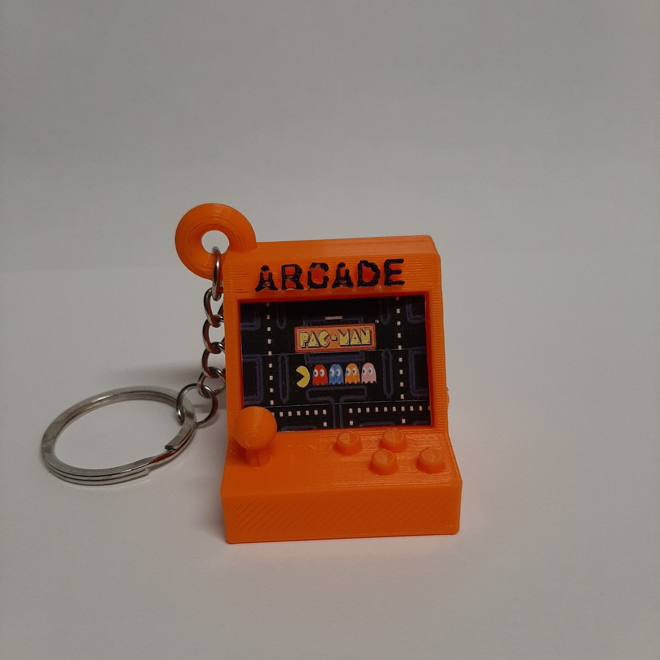 Keychain Arcade Machine 80's/arcade/keychain/miniature - Etsy