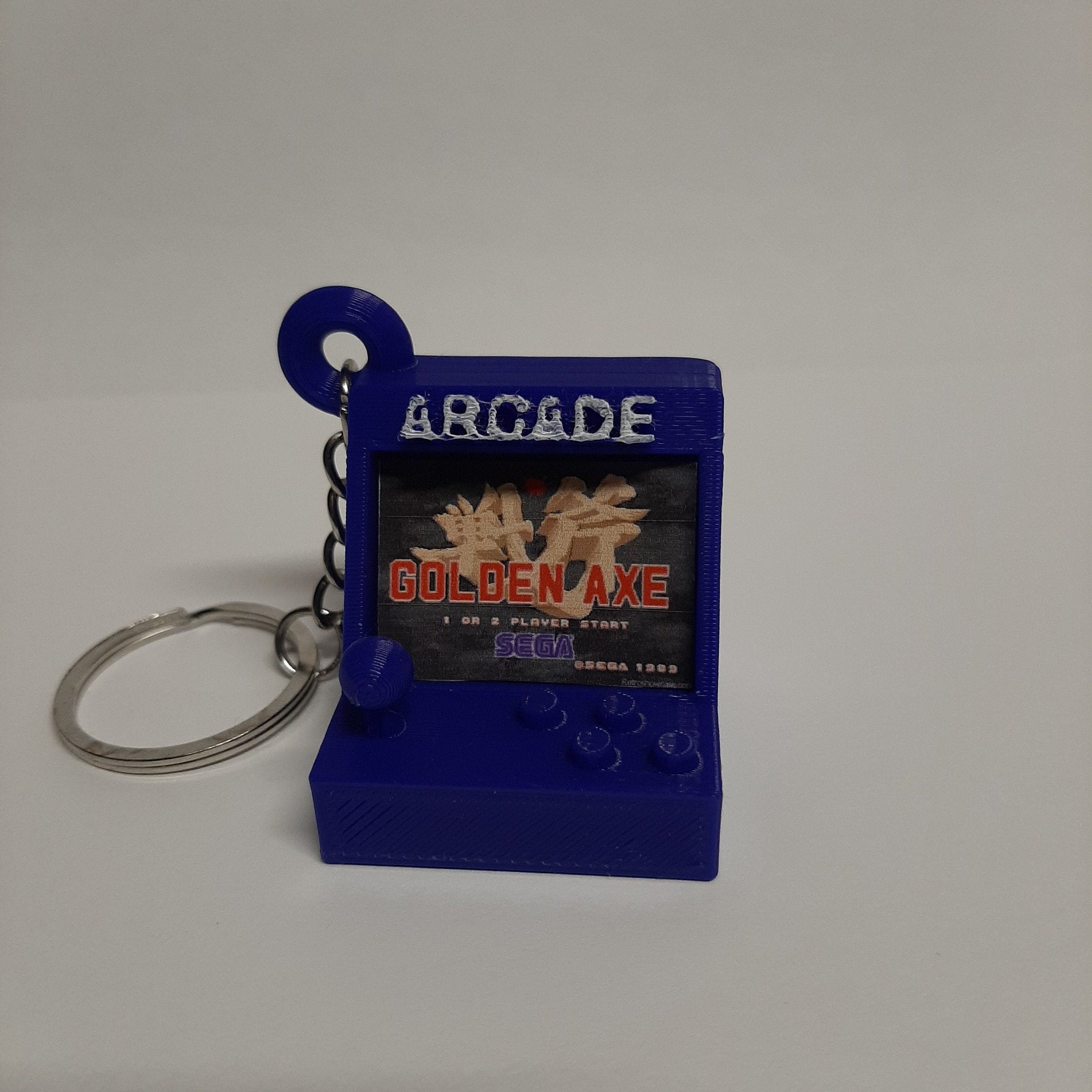 Keychain Arcade Machine 80's/arcade/keychain/miniature - Etsy