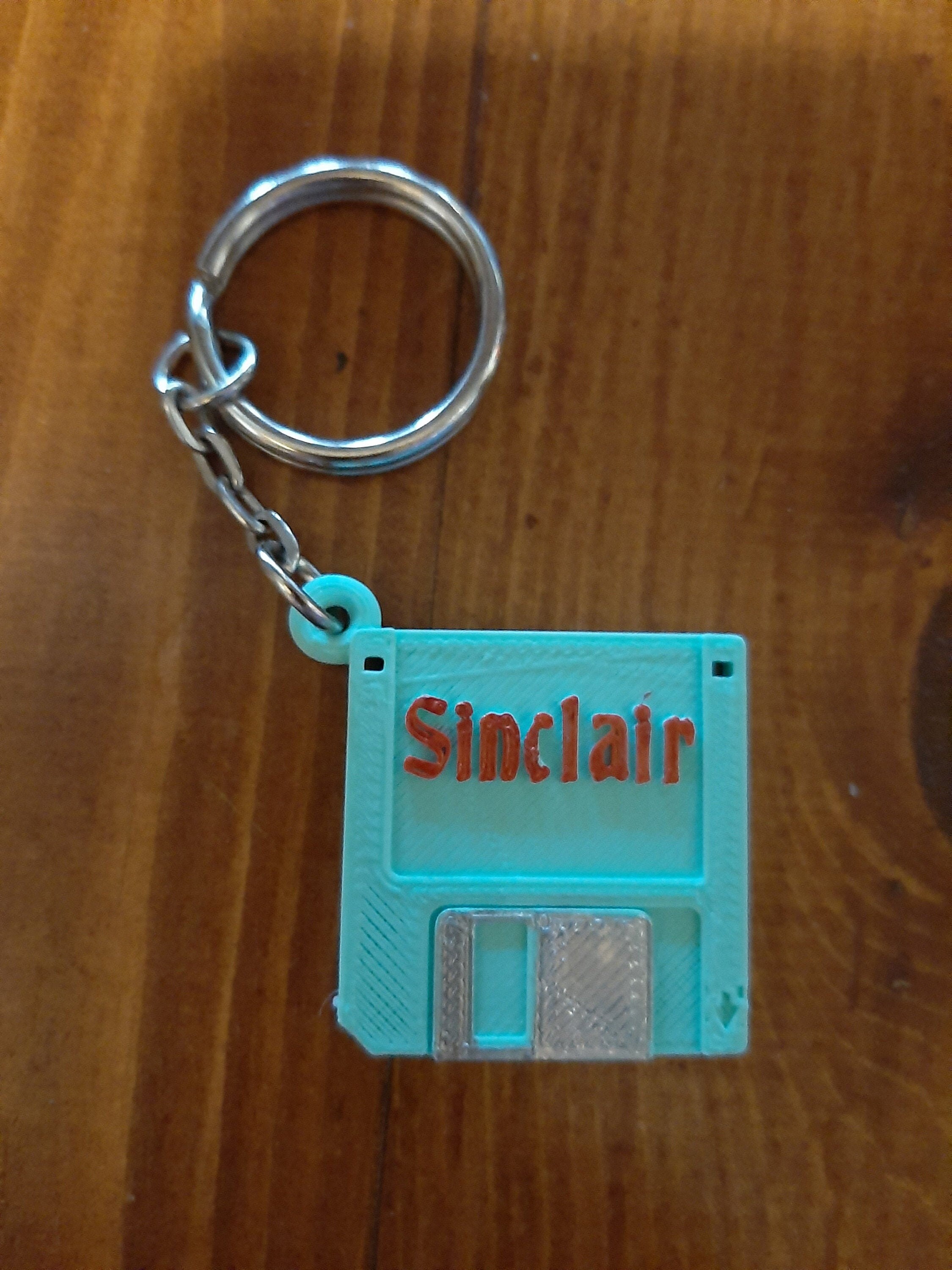 Keychain Diskette 3.5 80's Amiga IBM Atari - Etsy.de