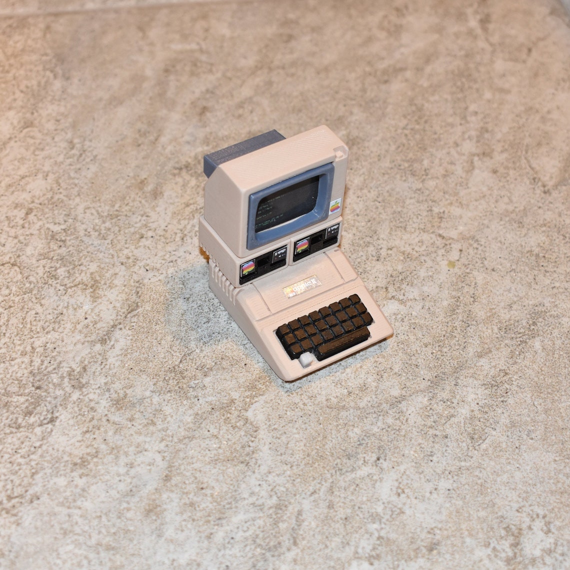 Apple II - Monitor - Drive - Miniature - Etsy