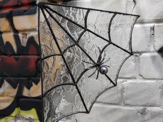 Web. Web With a Spider. the Largest Spider. Transparent Corner - Etsy