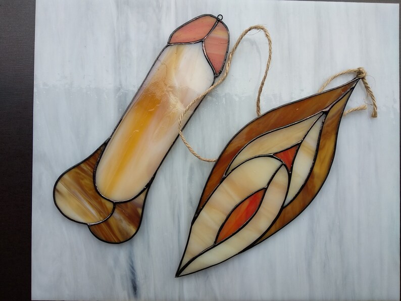 Erect Penis Dick Vagina Vulva Pussy A Set Of Two Xxx Items To Create A Sexy Mood Female