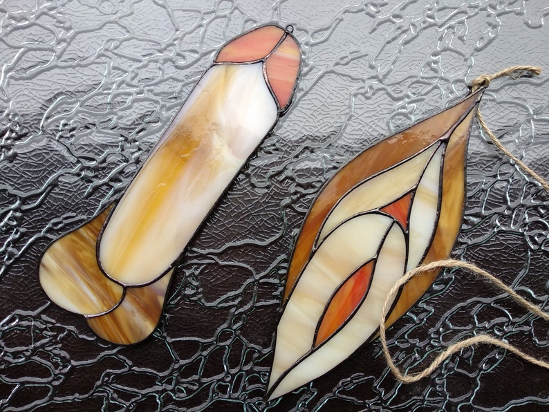 Erect Penis Dick Vagina Vulva Pussy A Set Of Two Xxx Items To Create A Sexy Mood Female