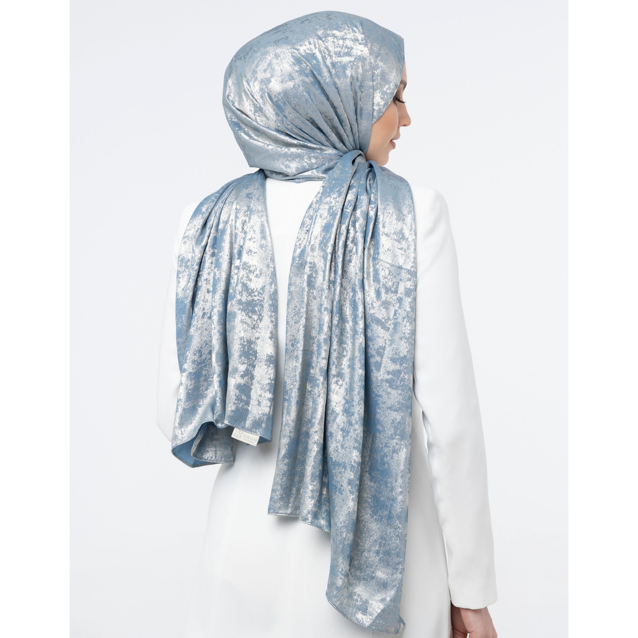 Wedding Hijabs Shiny Elegant Hijabs Luxury Special Day - Etsy