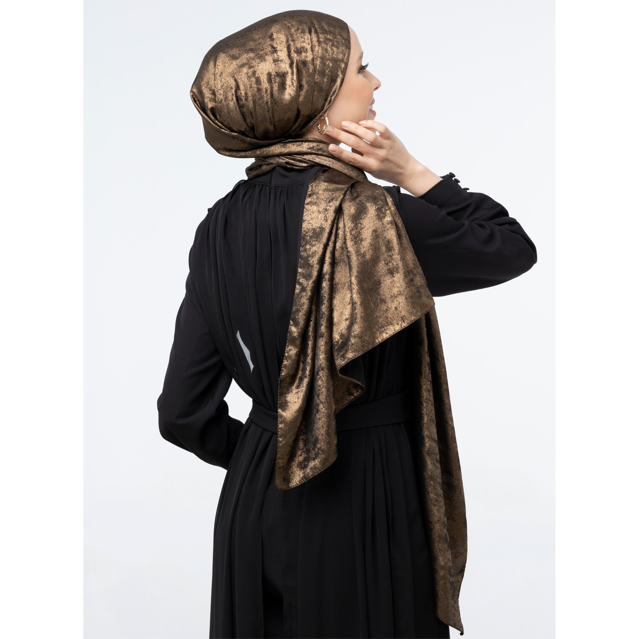 Wedding Hijabs Shiny Elegant Hijabs Luxury Special Day - Etsy