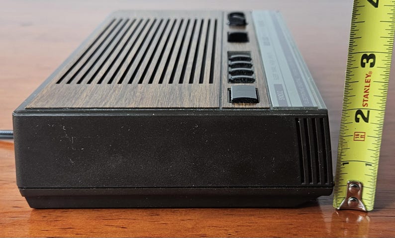 Vintage 1980's Electric "ge" Electronic Digital AM/FM Clock Radio With ...