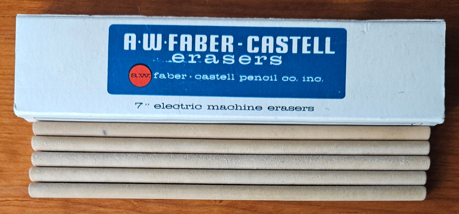 Vintage Lot of 3 Original Boxes 17 Erasers by A. W. Faber-castell ...