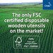 FSC Certified Disposable Wooden Spoons - 100 Count - Etsy