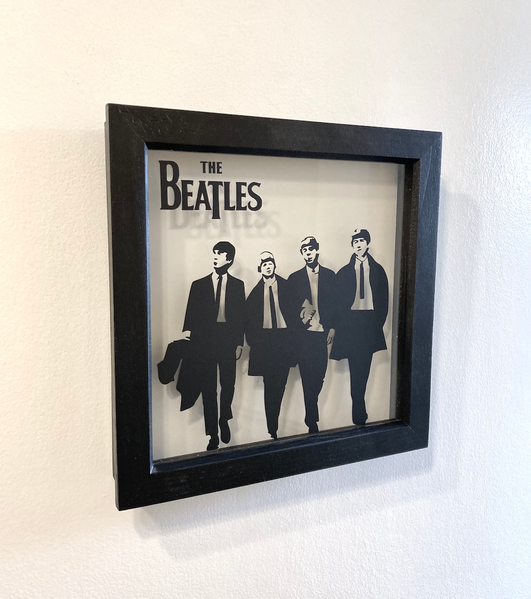 The Beatles Shadow Box Frame - Etsy