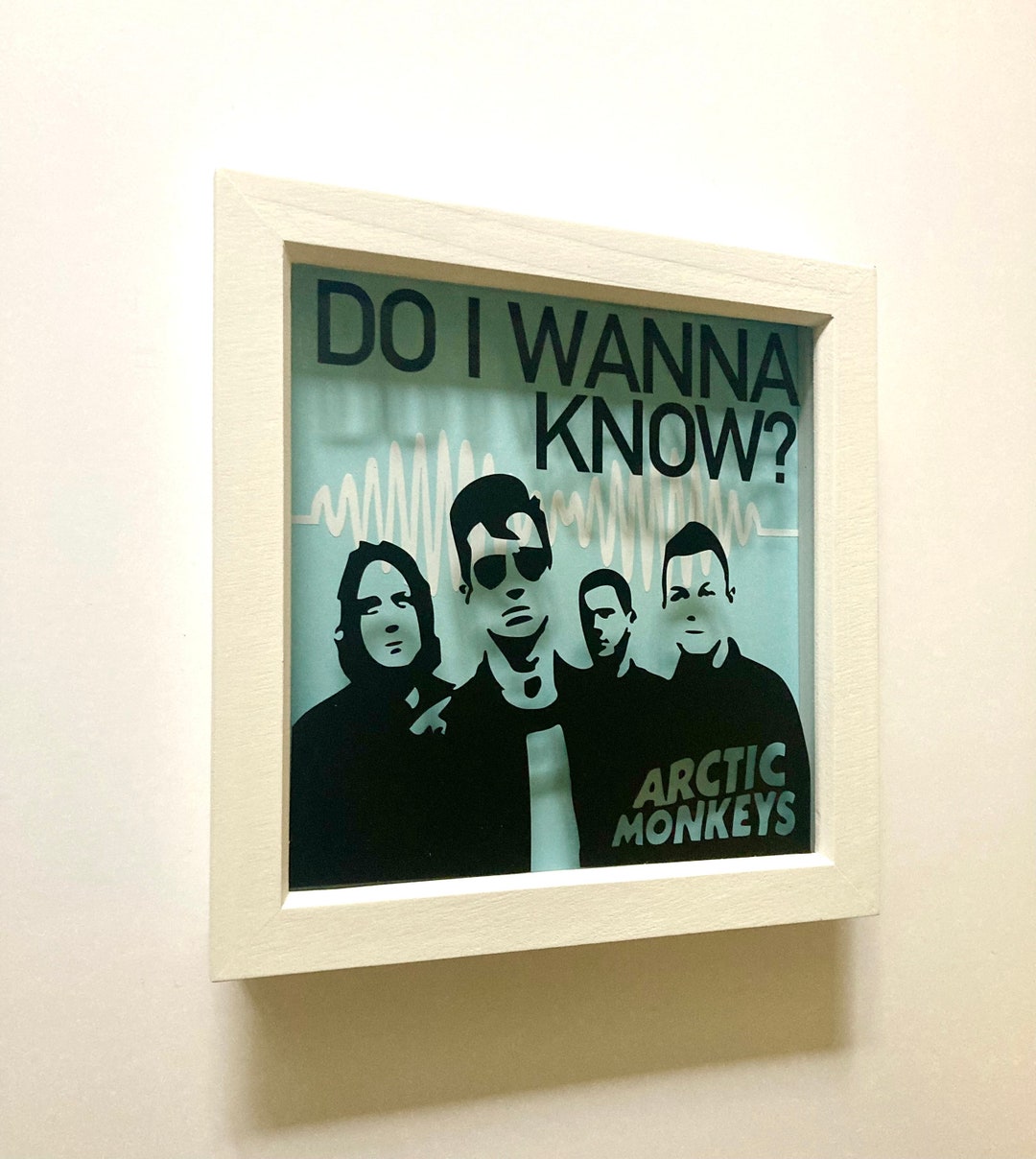 Arctic Monkeys Shadow Box Display Frame - Etsy