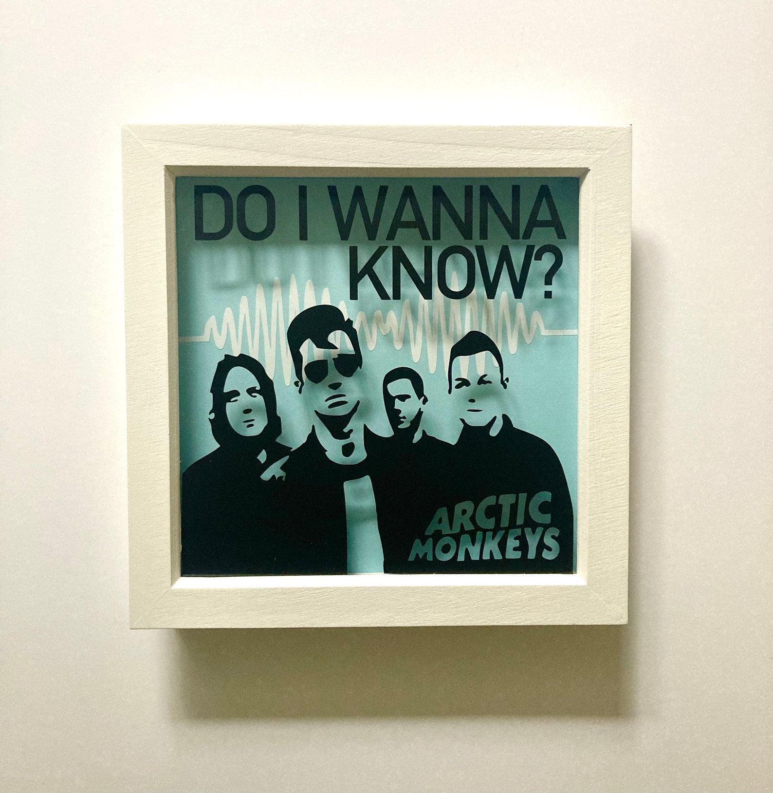 Arctic Monkeys Shadow Box Display Frame - Etsy