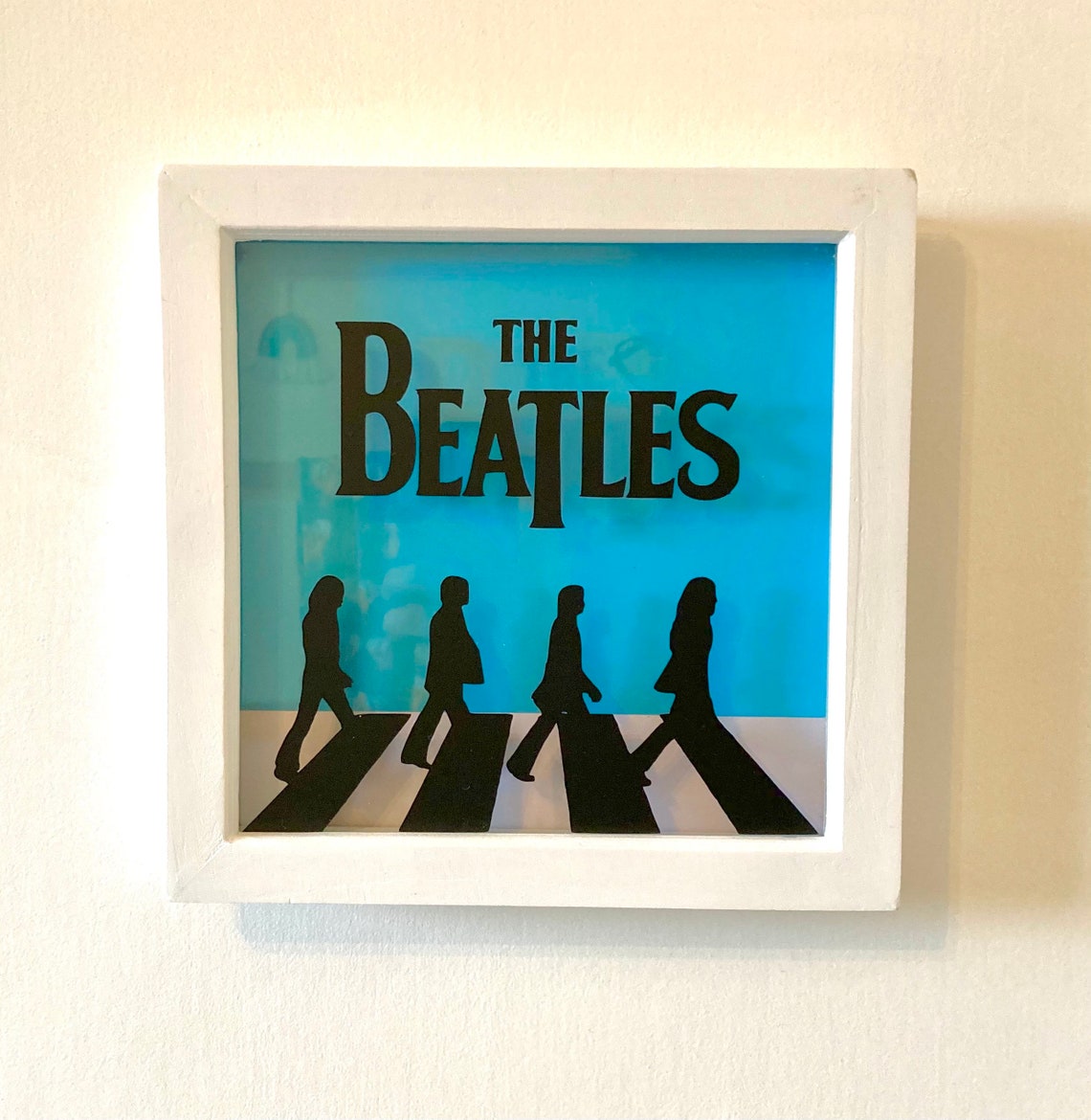 The Beatles Abbey Road Shadow Box Display Frame - Etsy