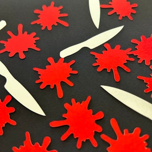 Horror Movie Confetti | Killer Confetti | Scream Party Decor | Scary ...