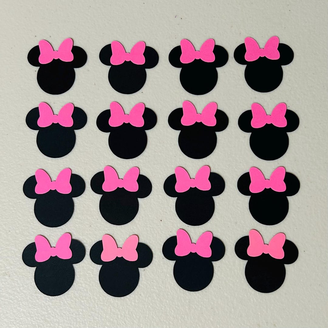 Minnie Confetti First Birthday Confetti Mouse Confetti - Etsy