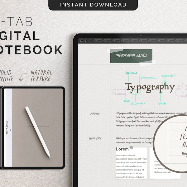 Goodnotes Notebook - Etsy