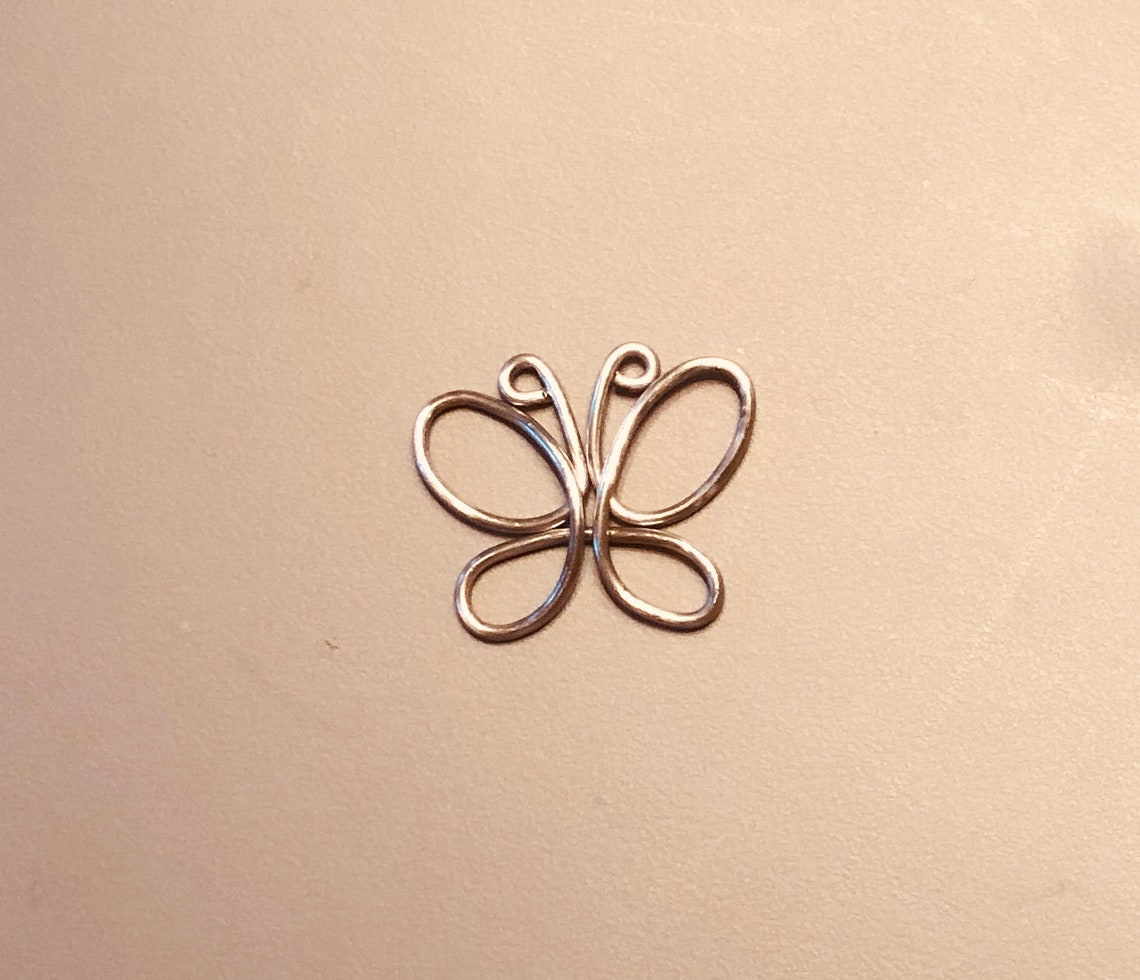 Butterfly Wire Craft Made From Metal Wire. It Can Be Used as Ornament ...
