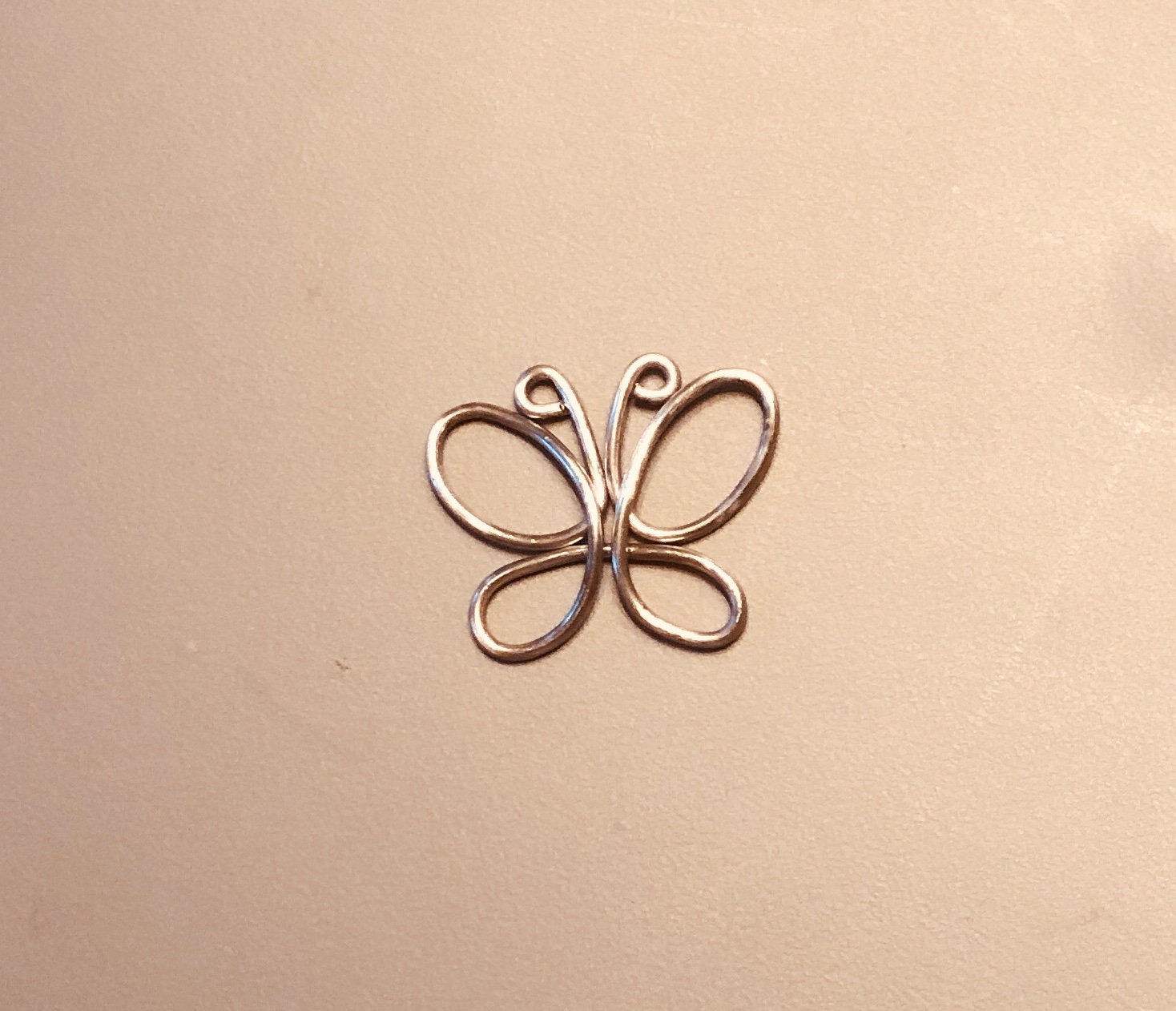 Butterfly Wire Craft Made From Metal Wire. It Can Be Used as Ornament ...