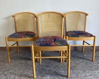 Rattan Dining Chairs - Etsy