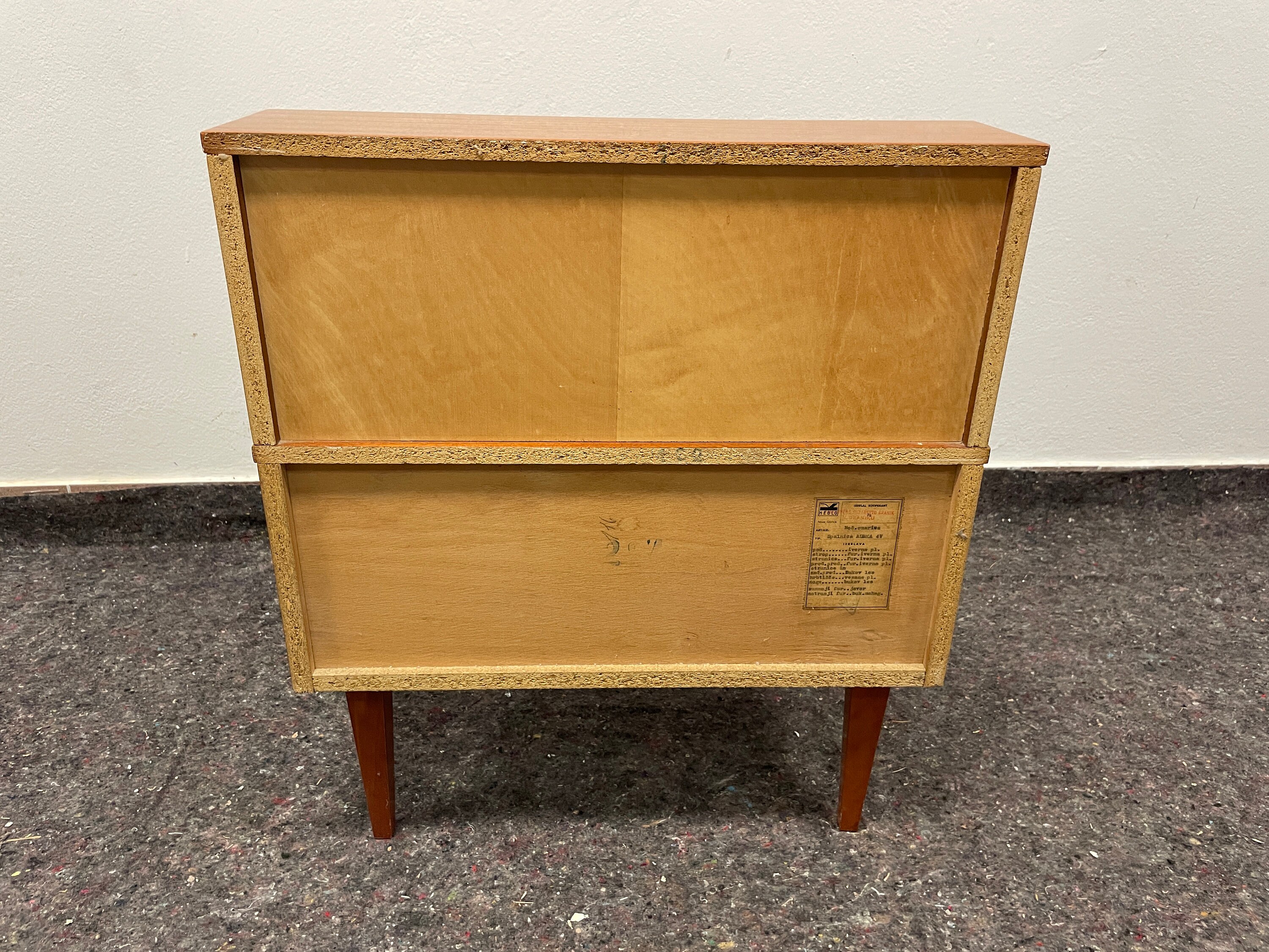 Vintage Nightstand / Mid Century/ Nightstand Storage/ Retro - Etsy