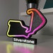 F1 Race Track With RGB Leds L Desk Light L Lightbox L 3D Printed L ...